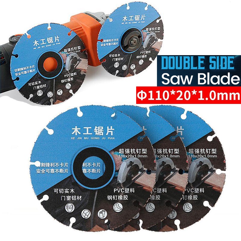 3pcs Diamond Cutting Disc For Woodworking Alloy Saw Blade 110mm For ...