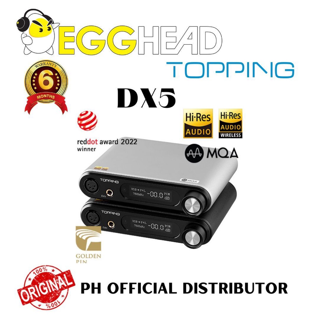 Topping DX5 DAC & Headphone Amp | Shopee Philippines