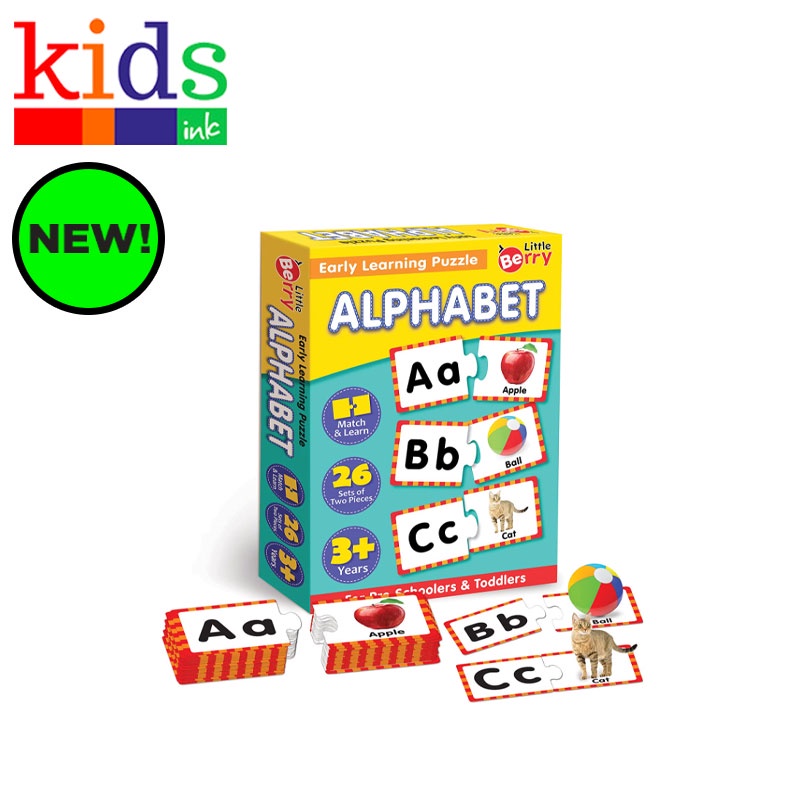 Little Berry Alphabet Early Learning Puzzle - Kids Ink | Shopee Philippines