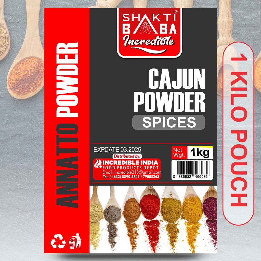 Shakti Baba Cajun Powder Blended 1kg | Shopee Philippines