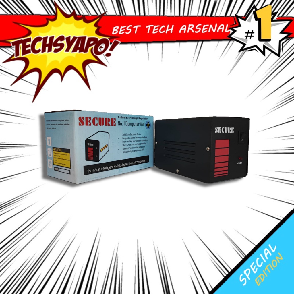 SECURE AUTOMATIC VOLTAGE REGULATOR AVR | Shopee Philippines