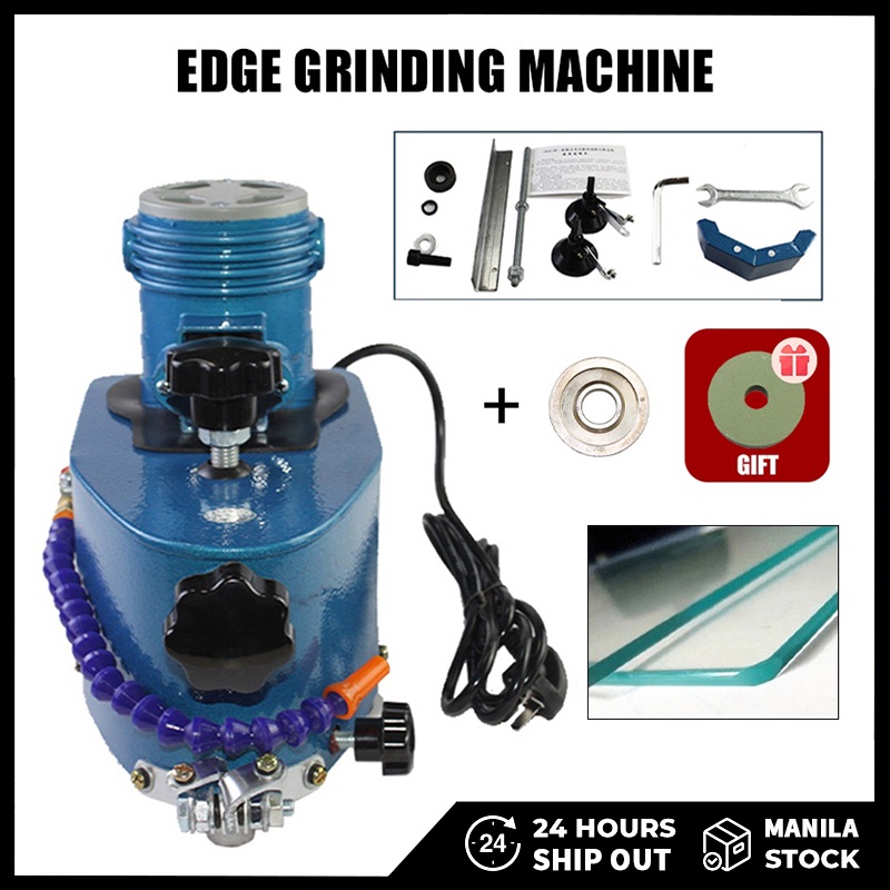 Glass Edge Grinder Glass Polishing Machine Straight Edge Round Edge ...