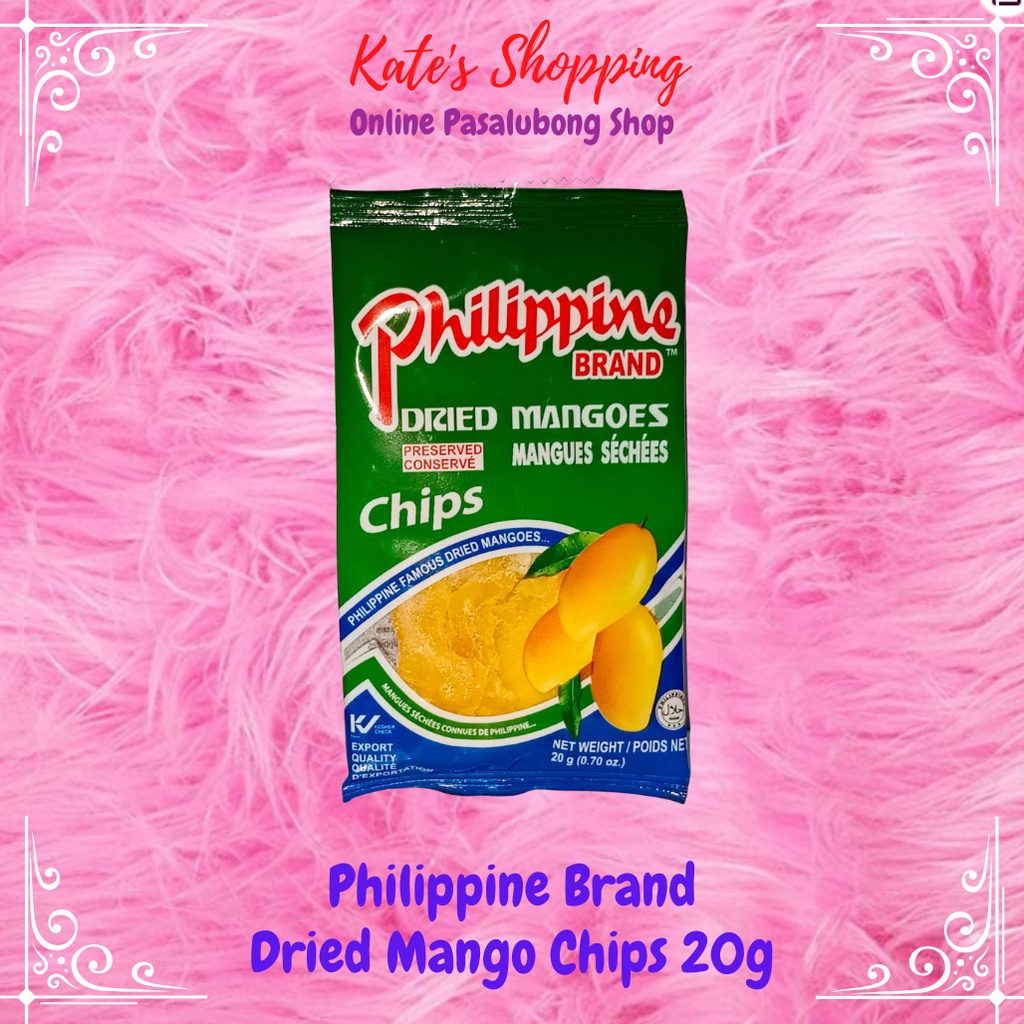 PB DRIED MANGO CHIPS 20G | Shopee Philippines