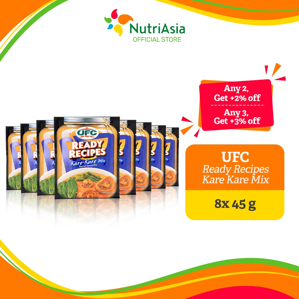 UFC Ready Recipes Kare Kare Mix 45g Bundle of 8 | Shopee Philippines