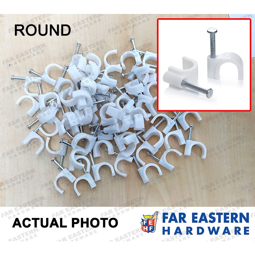 PVC Electrical Cable Clamp Conduit Clip for Flexible Hose / Electrical ...