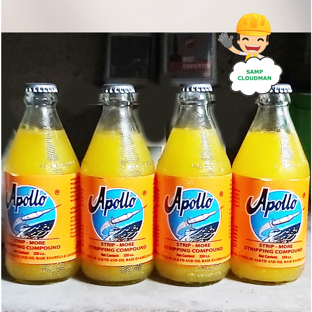 Apollo Paint Stripper / Remover Stripping Compound 350cc Per 1 Bottle ...
