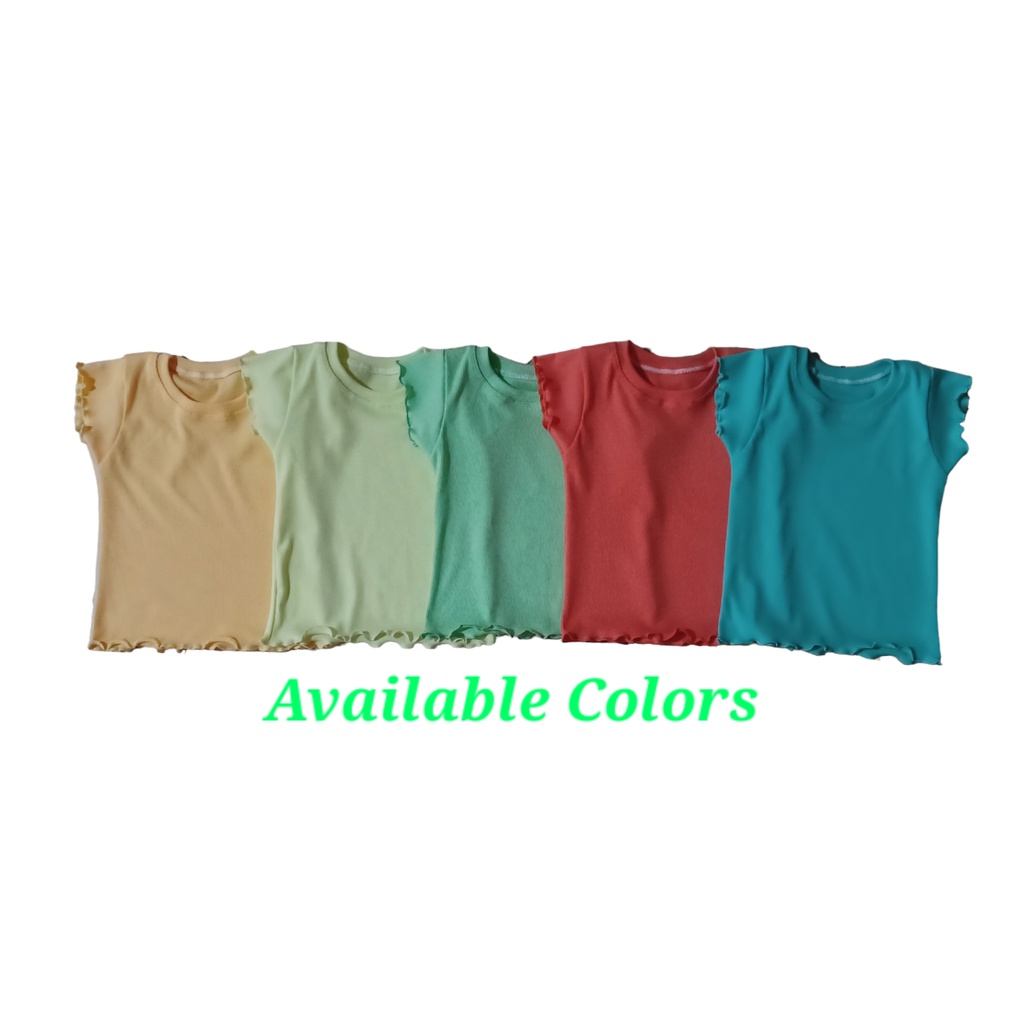 Blouse for Infant-Toddler (Pastel Color) | Shopee Philippines