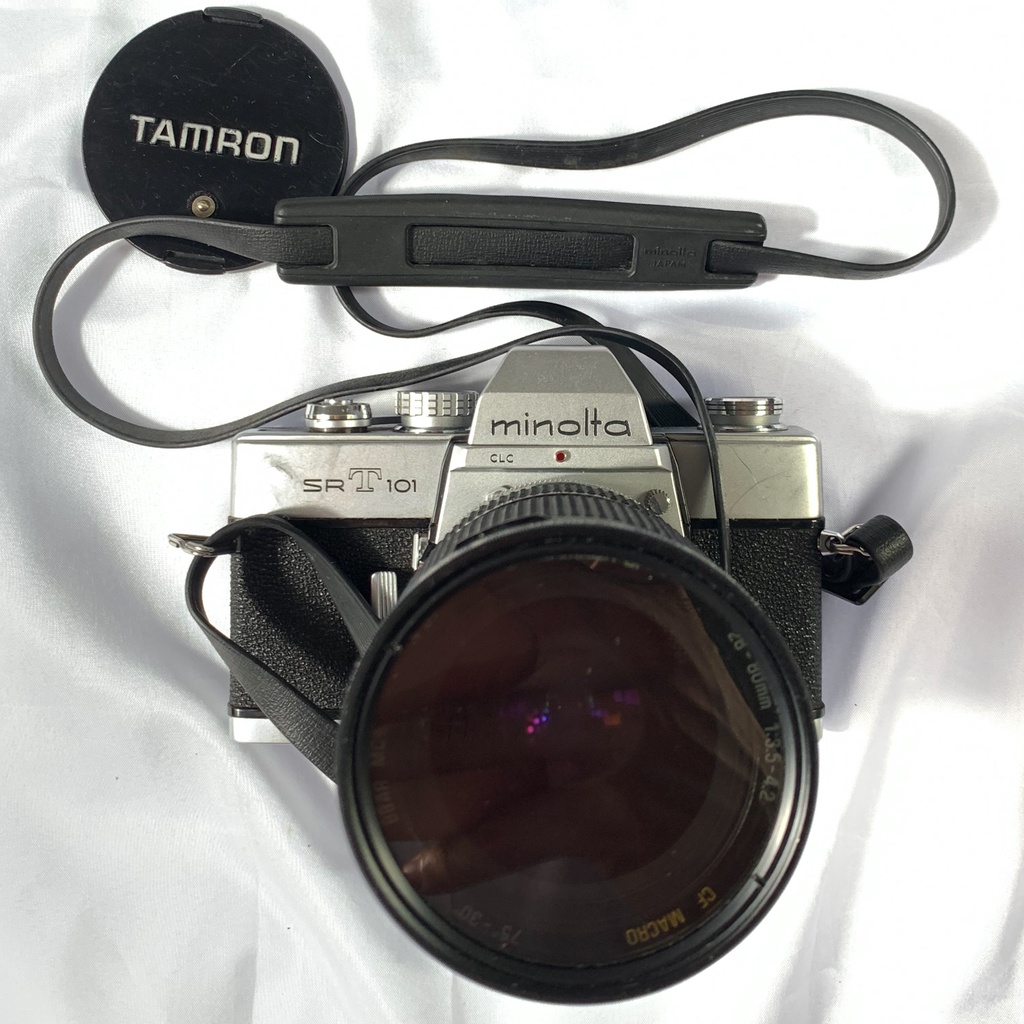 Minolta SRT 101 Classic 35mm fully manual SLR camera | Shopee Philippines