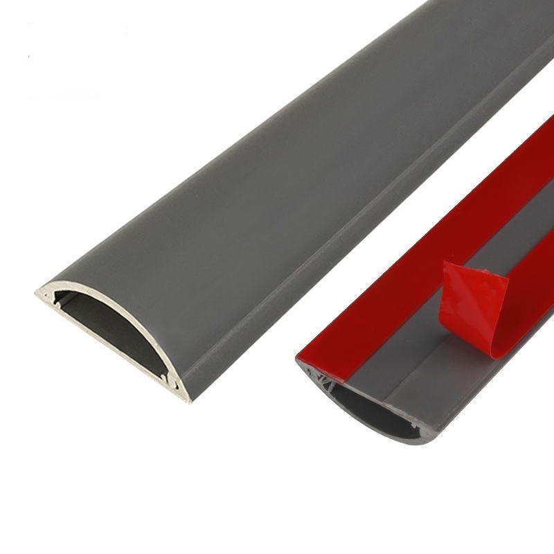 PVC Cable Trunking Wiring Duct Wall Floor Raceway Channel with Cover ...