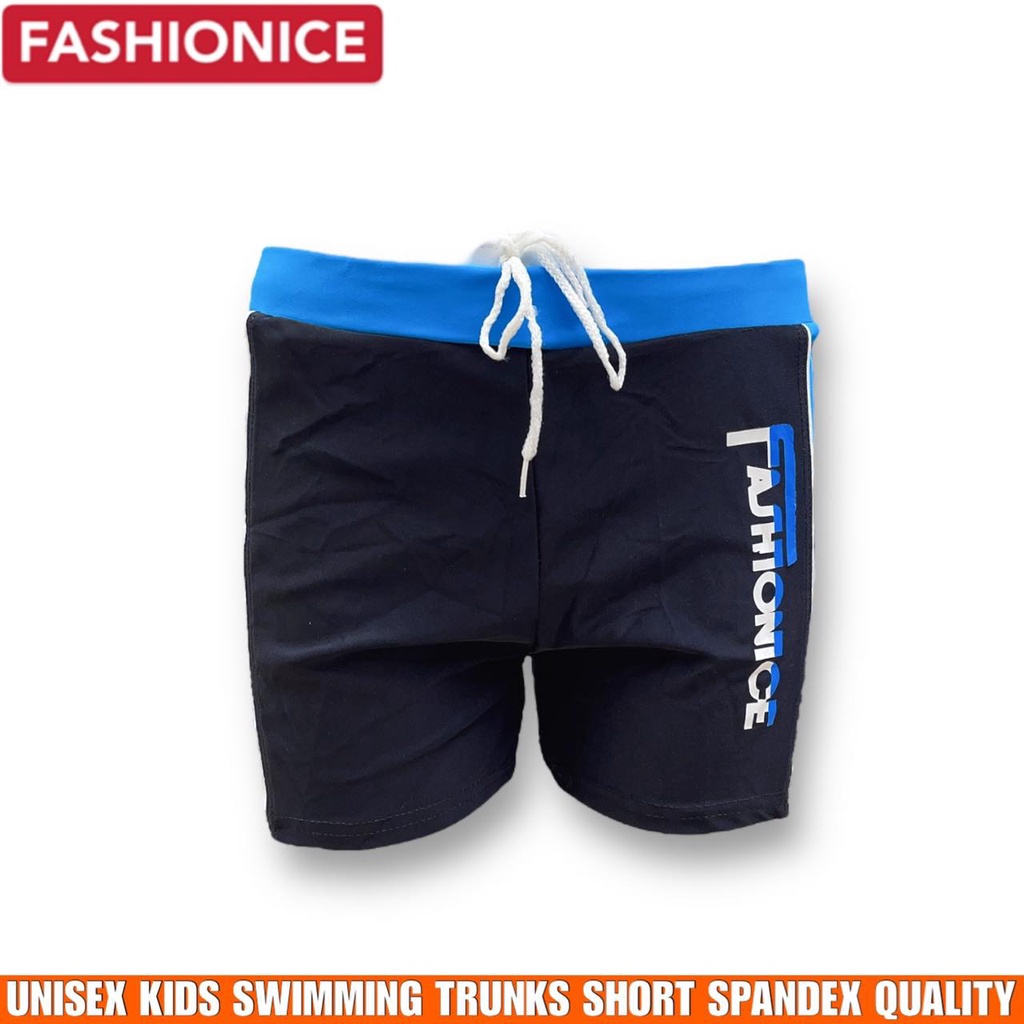 Fashionice Unisex Kids Swimming Trunks Short Spandex Quality | Shopee ...