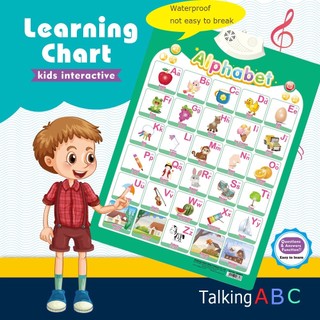 Talking Educational Wall Sound Chart ABC Alphabet / Numbers / Education ...