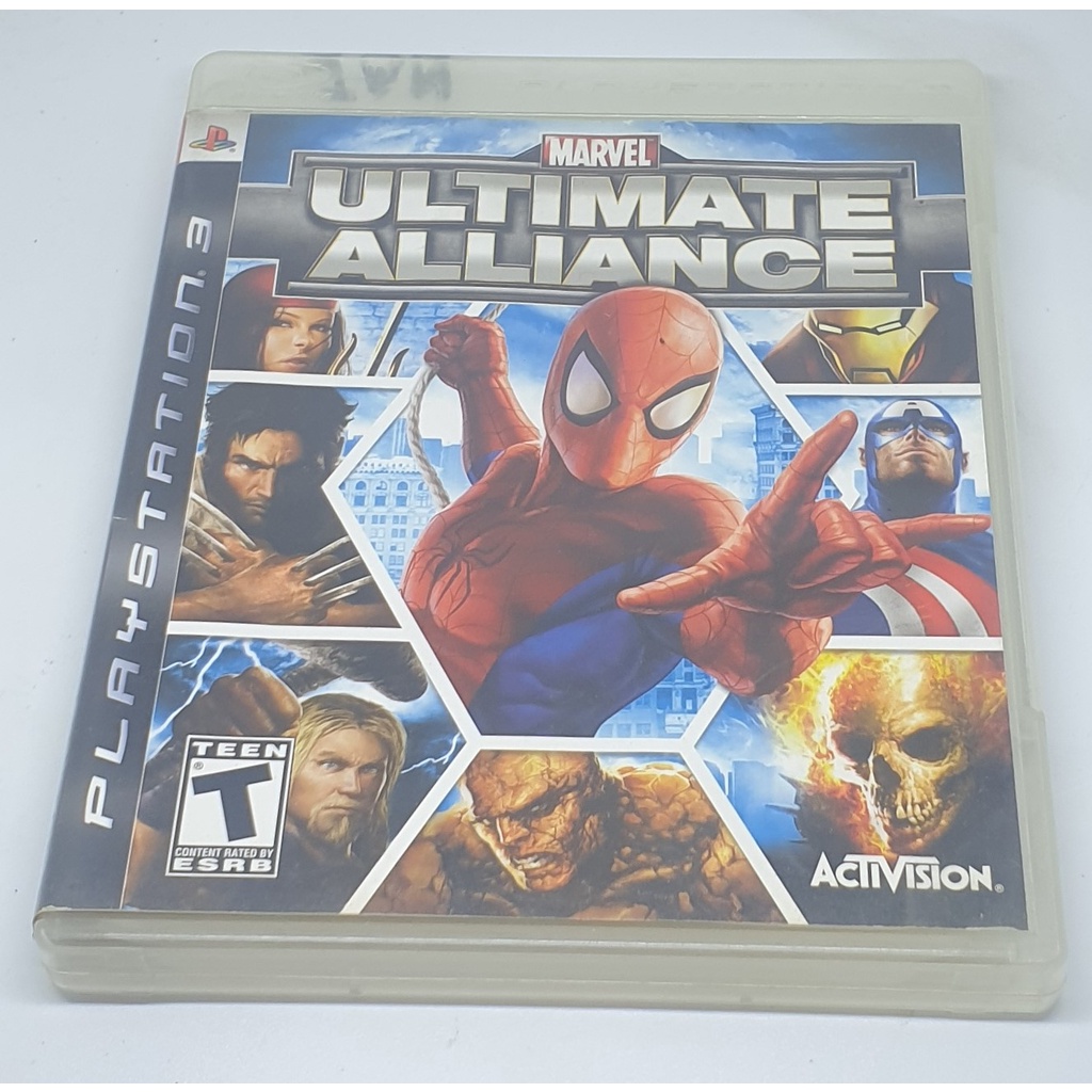 Marvel Ultimate Alliance ps3 game Rare R1 | Shopee Philippines