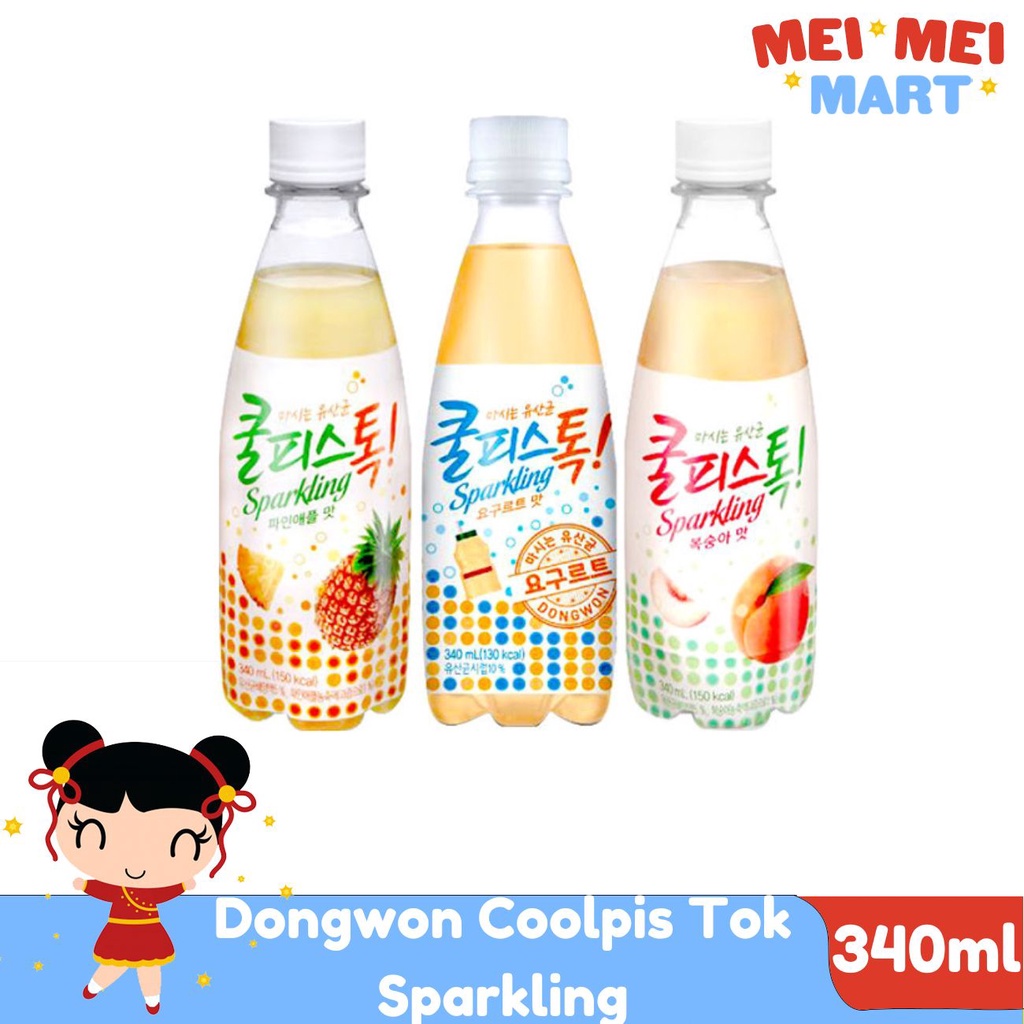 Dongwon Coolpis Tok Sparkling 340ml Talk | Shopee Philippines