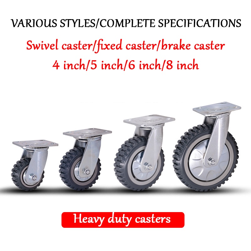 COD trolley Caster Universal Wheel Caster 4'5'6'8' heavy duty wheel ...