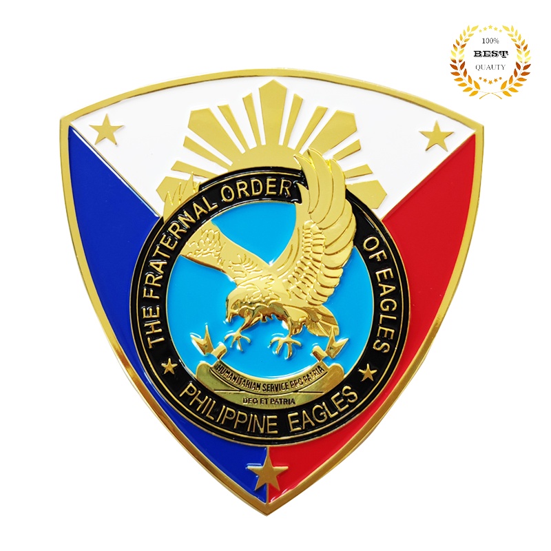 New Style High-Quality Colorfast Eagles National Flag Emblem 3inch ...