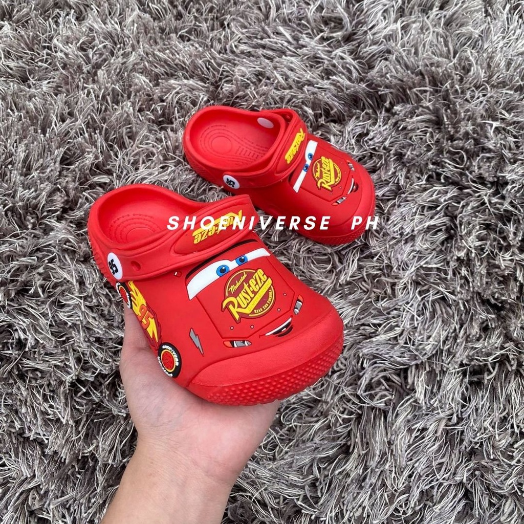 CROCS INSPIRED CARS CLOGS FOR KIDS | Shopee Philippines