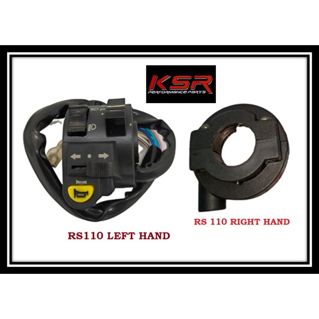 HANDLE SWITCH ASSY RS110F KSR THAILAND PARTS | Shopee Philippines