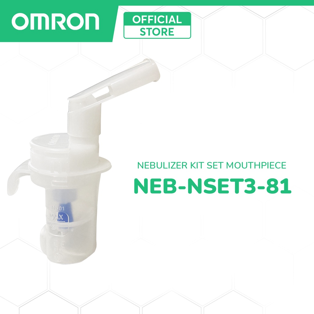Omron Nebulizer Kit Set with Mouthpiece NEB-NSET3-81E | Shopee Philippines