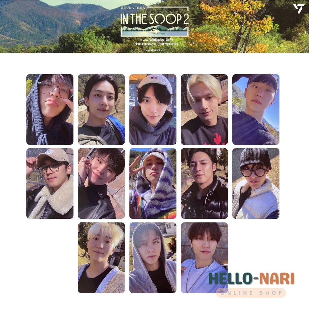 SEVENTEEN Official In The Soop 2 Special Gift - Photocards and Group ...