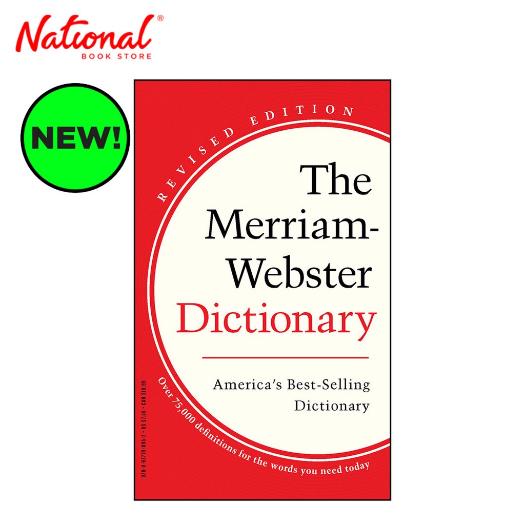 The Merriam-Webster Dictionary 2022 - Mass Market - Reference Books ... The Merriam-Webster Dictionary 2022 - Mass Market - Reference Books ...