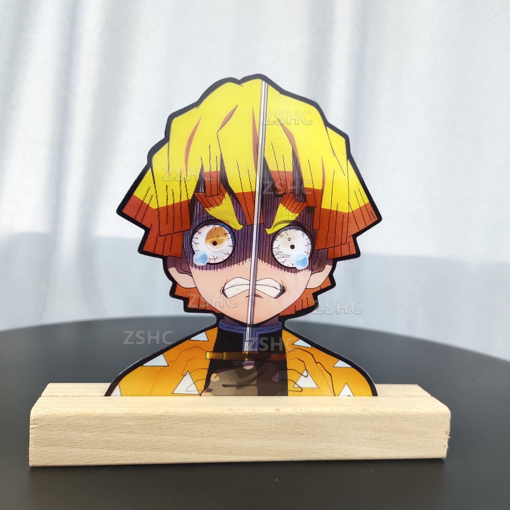 Zenitsu Agatsuma Sticker Demon Slayer Kimetsu No Yaiba Anime Motion ...