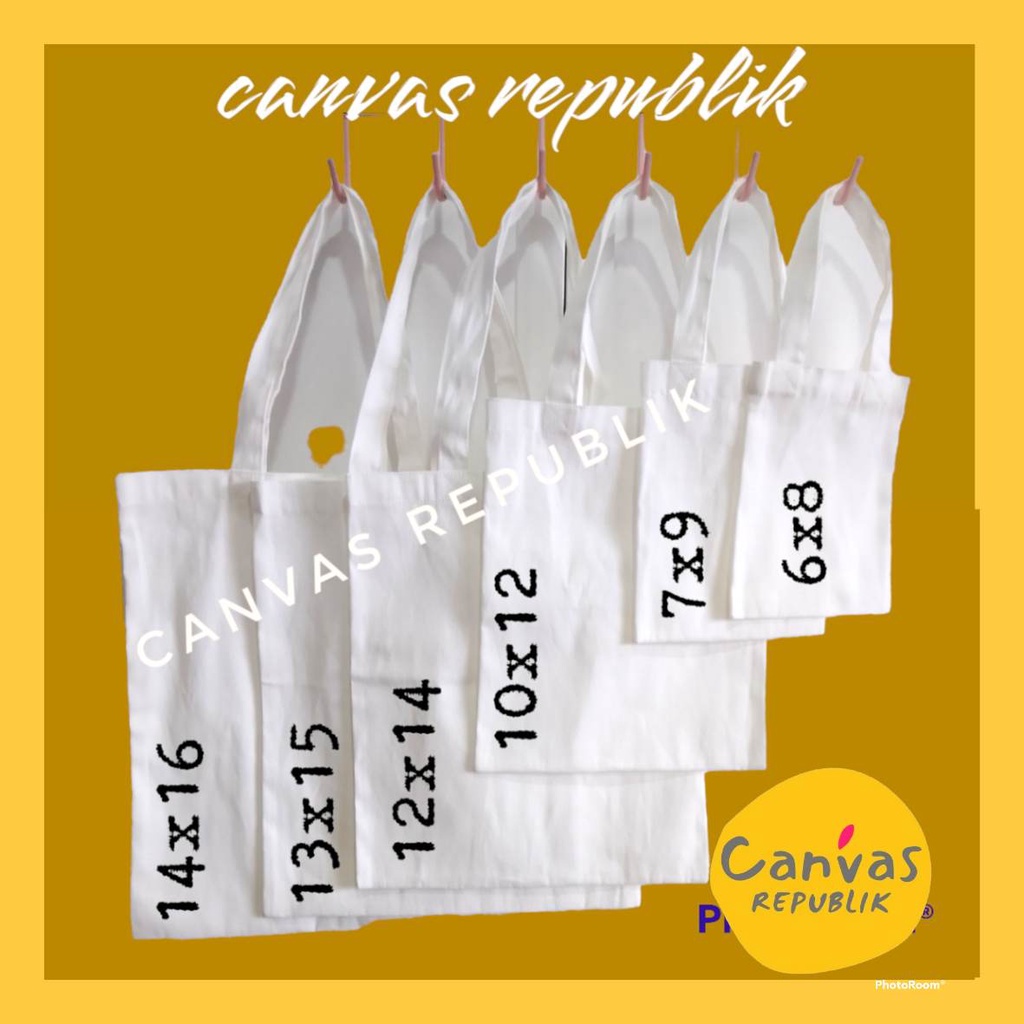 Plain Canvas Tote Bag (Katsa Bag / Ecobag) Manufacturer | Shopee ...