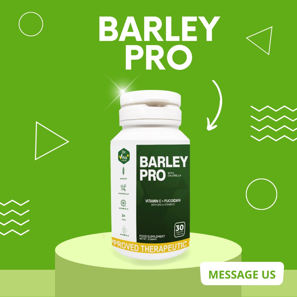 DR. VITA BARLEY GRASS PURE ORGANIC CHLORELLA TABLET SUPPLEMENT BETA ...
