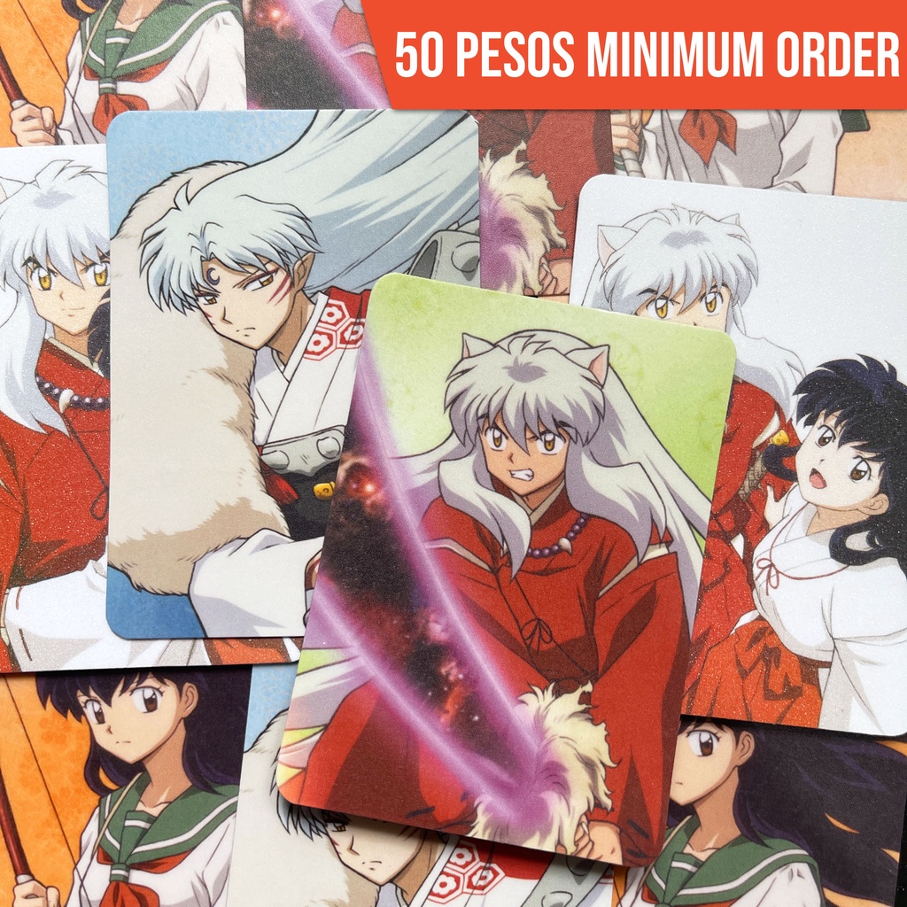 InuYasha Anime Photocards (Laminated) | Shopee Philippines