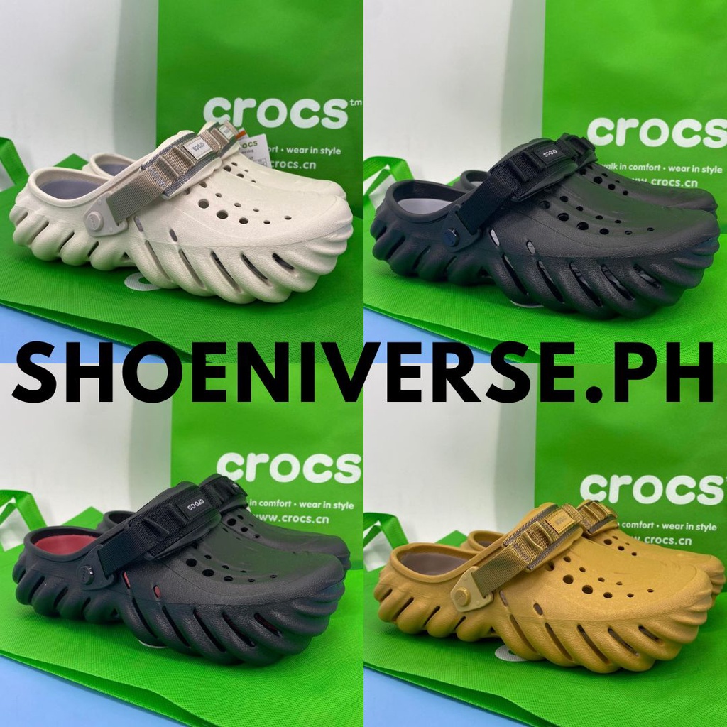 CROCS ECHO CLOGS FOR MEN AND WOMEN | Shopee Philippines
