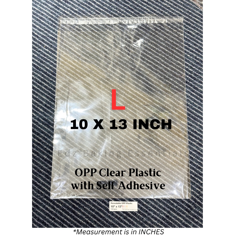 100pcs OPP Plastic with Adhesive Packaging Pouch Resealable OPP Pouch ...