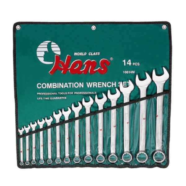 Hans Tools 16614M 14 pcs Combination Wrench Set (Silver) | Shopee ...