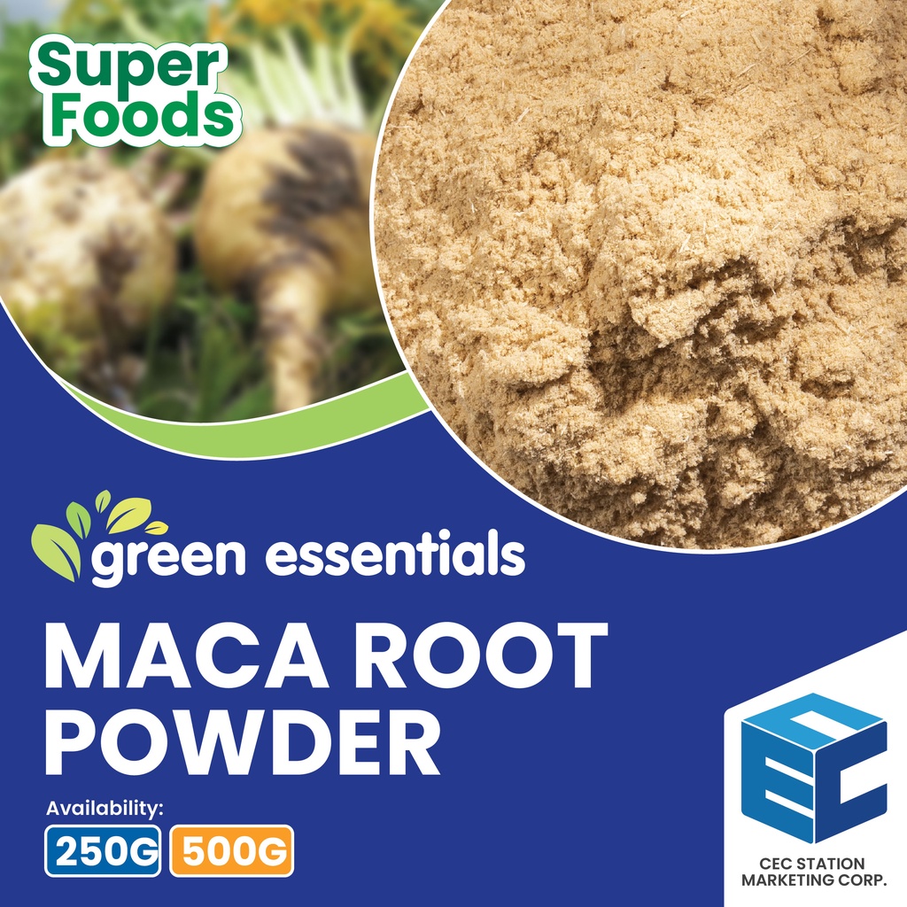Green essentials Maca root powder(250g/500g) | Shopee Philippines