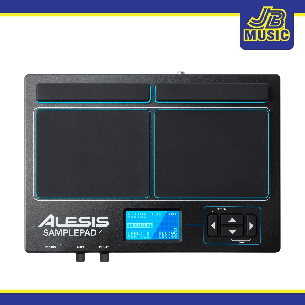 Alesis - Samplepad4 Compact Percussion Pad (Drums & Percussion) (Electronic Drums) (Sample Pads ...