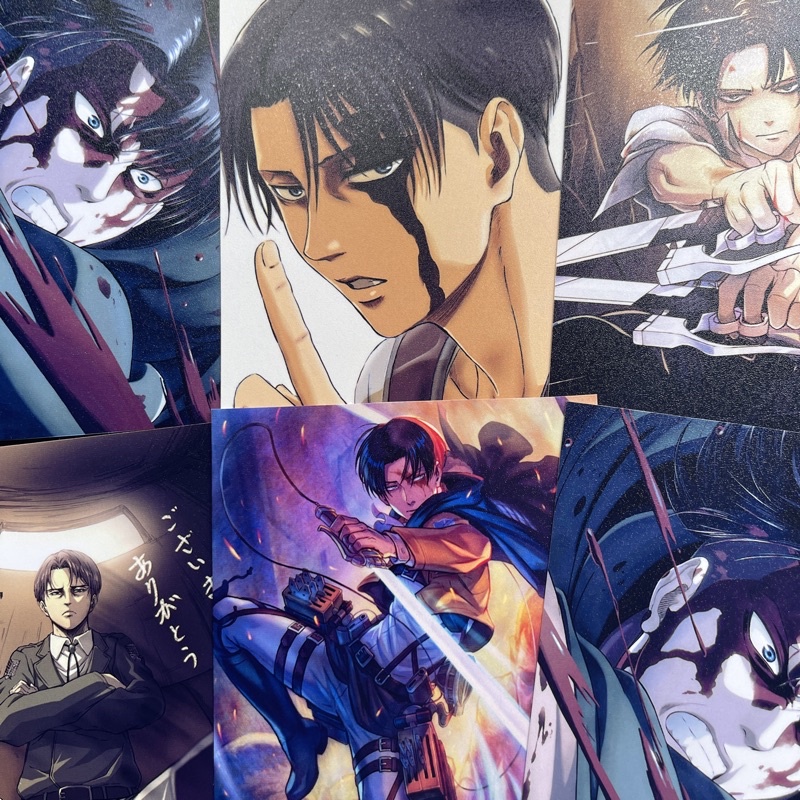 Attack on Titan Levi Ackerman Anime Art Prints / Mini Poster | Shopee ...
