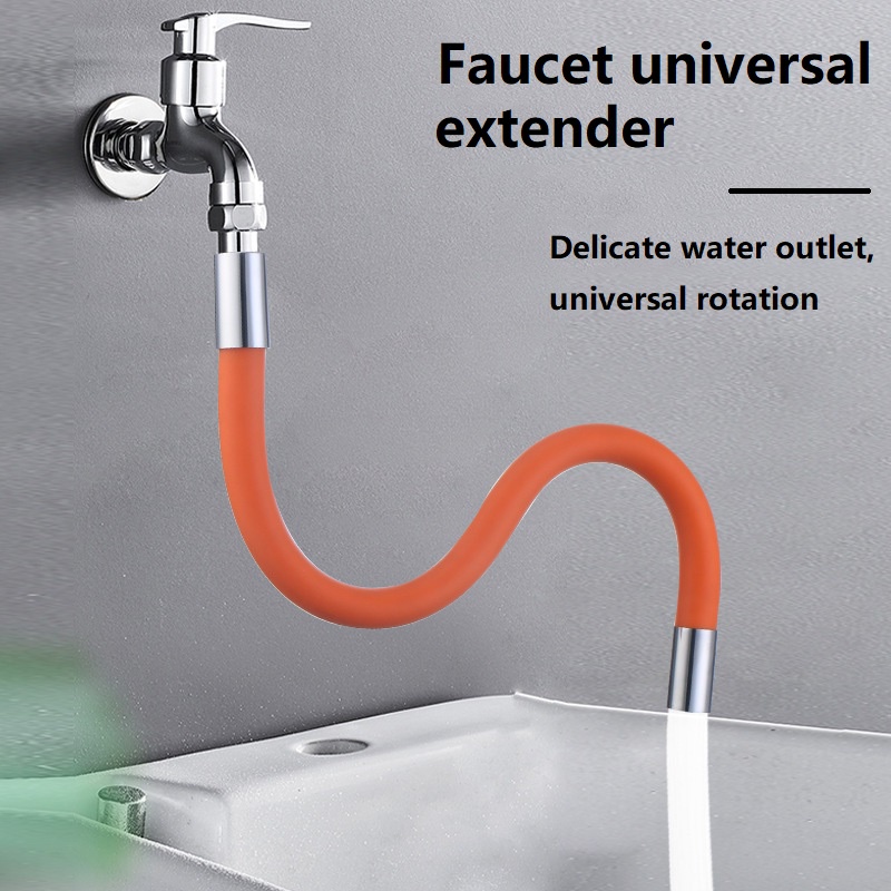 Universal extension tube，splash proof water pipe faucet extension can ...