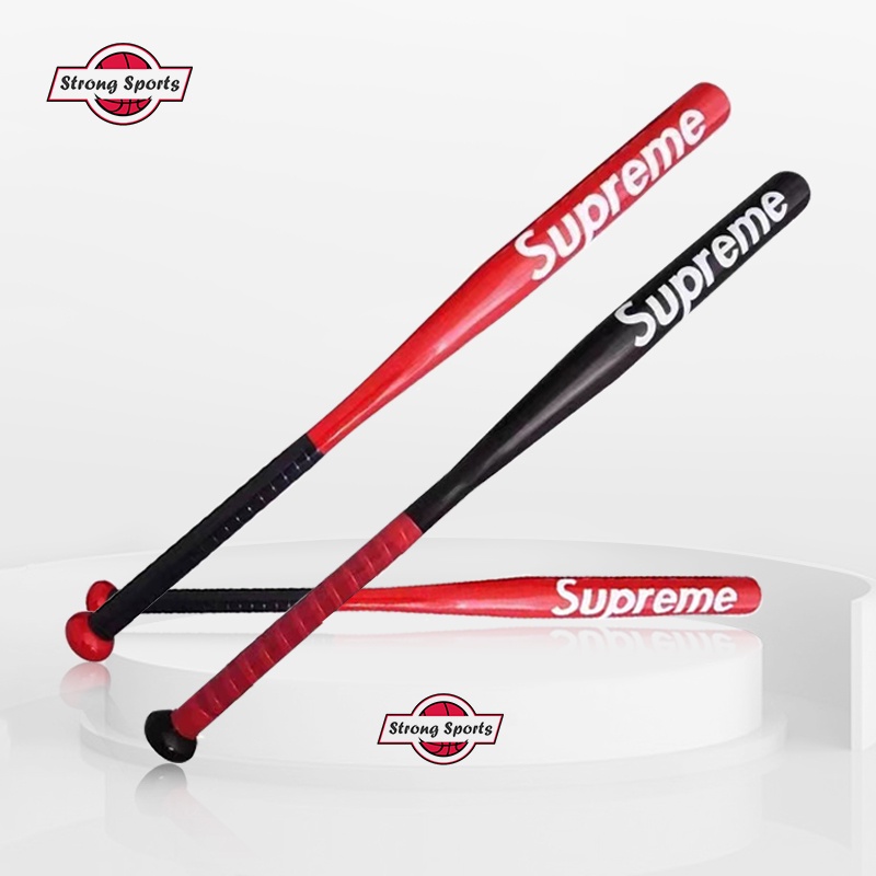 Supreme 32inch Baseball Bat Bat Black Red Thick Alloy Steel Super Hard ...