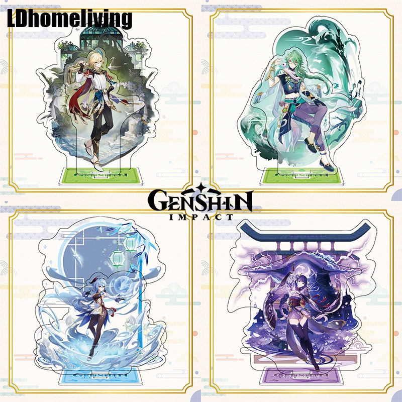 Genshin impact stand double layer stand Acrylic stand genshin impact ...