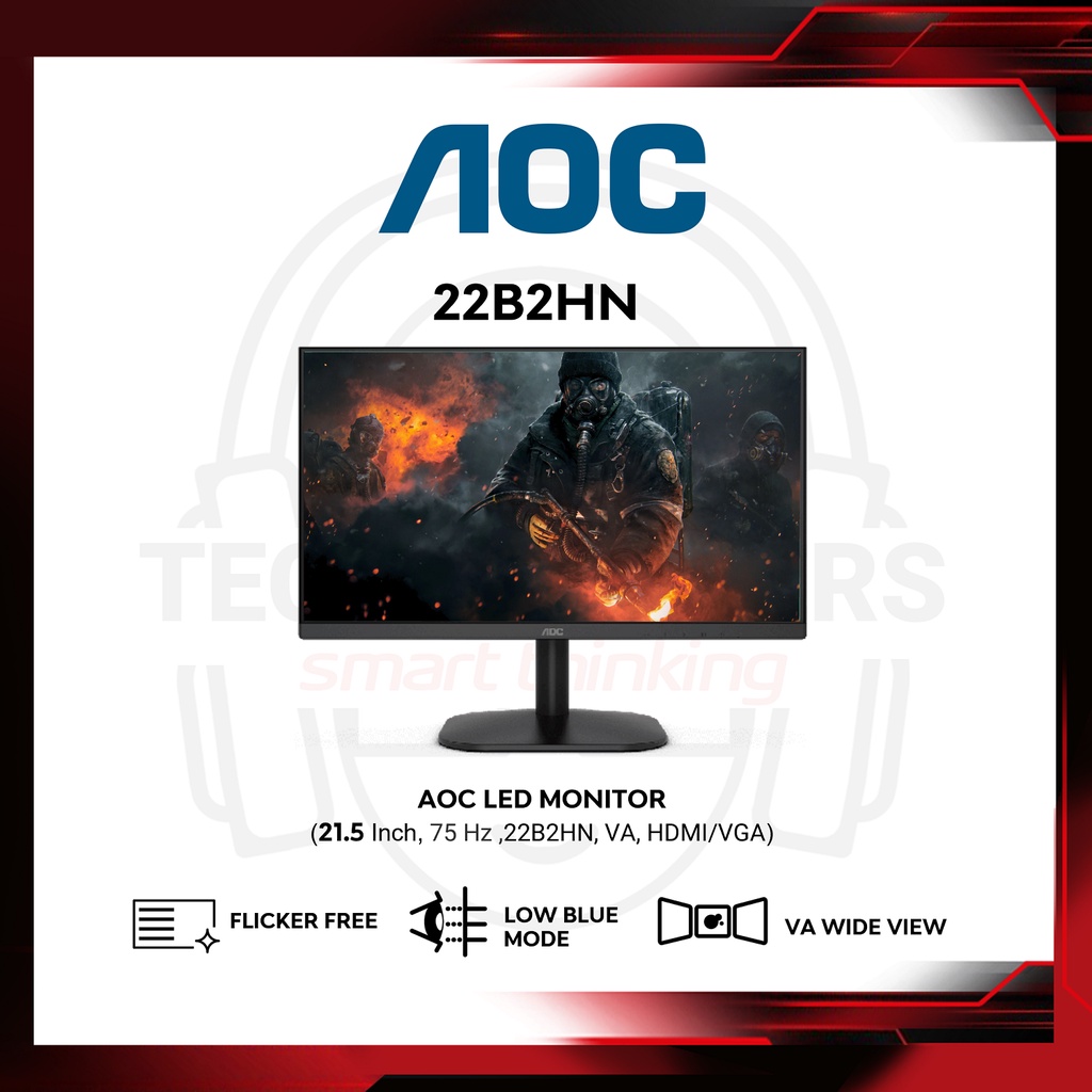 AOC 22b2hn 21.5 FHD VA Monitor | Shopee Philippines