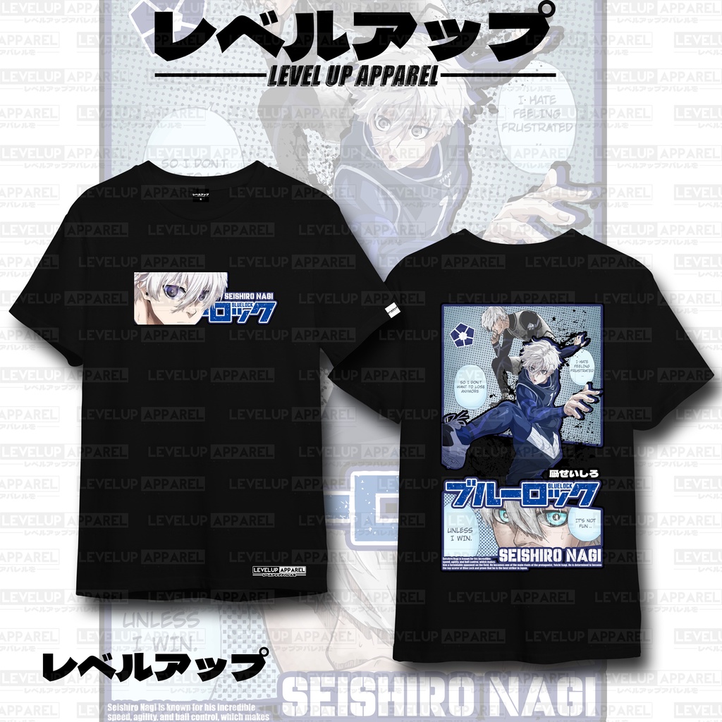 Seishiro Nagi Blue Lock Anime Shirt | Shopee Philippines