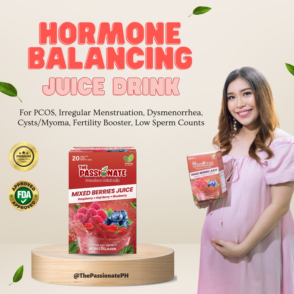 The Passionate Mixed Berries (PCOS, Fertility, Irregular Menstruation, Low Sperm, TTC) | Shopee ...