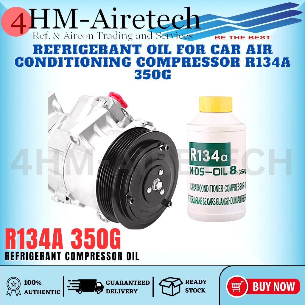 FOURHM R134A Refrigerant Oil for Car Air Conditioning Compressor ...
