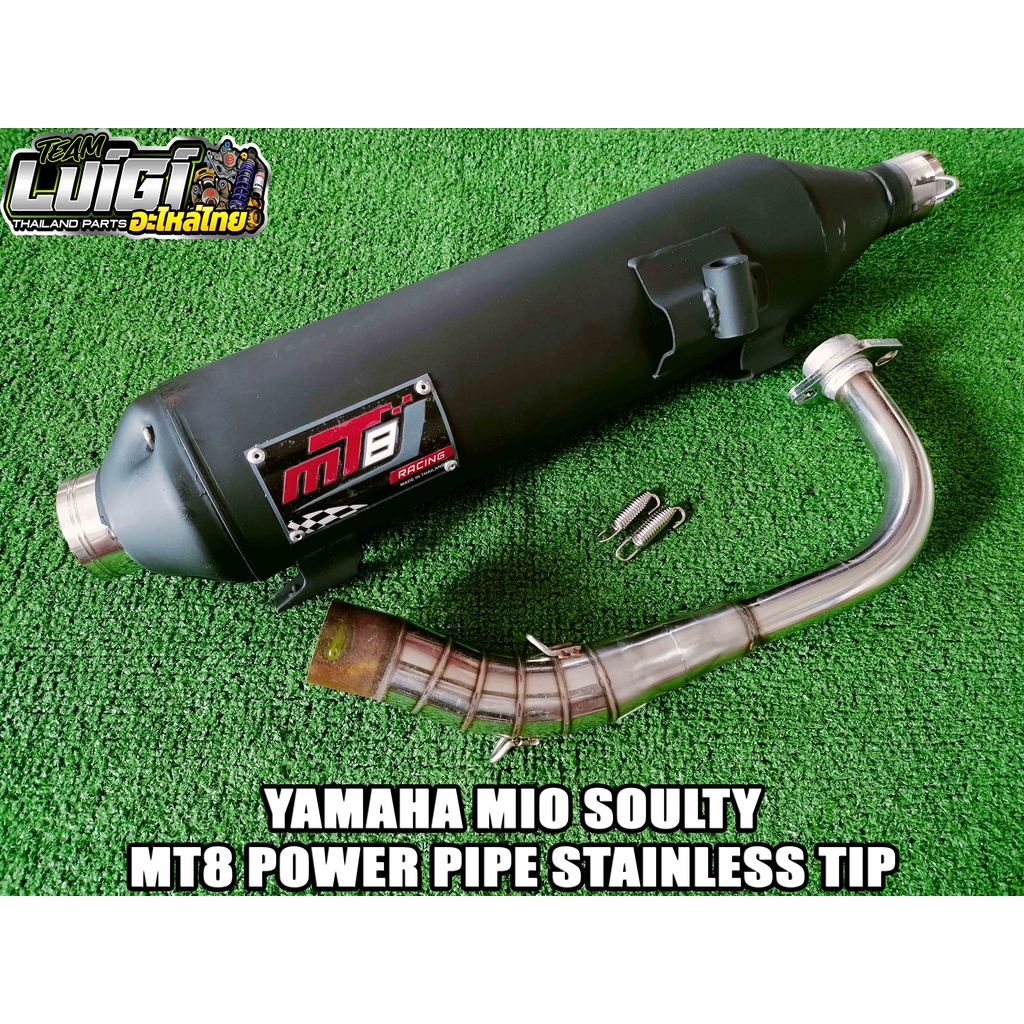 MT8 PIPE FOR MIO SOULTY / FINO STAINLESS TIP (ORIG THAILAND) | Shopee ...