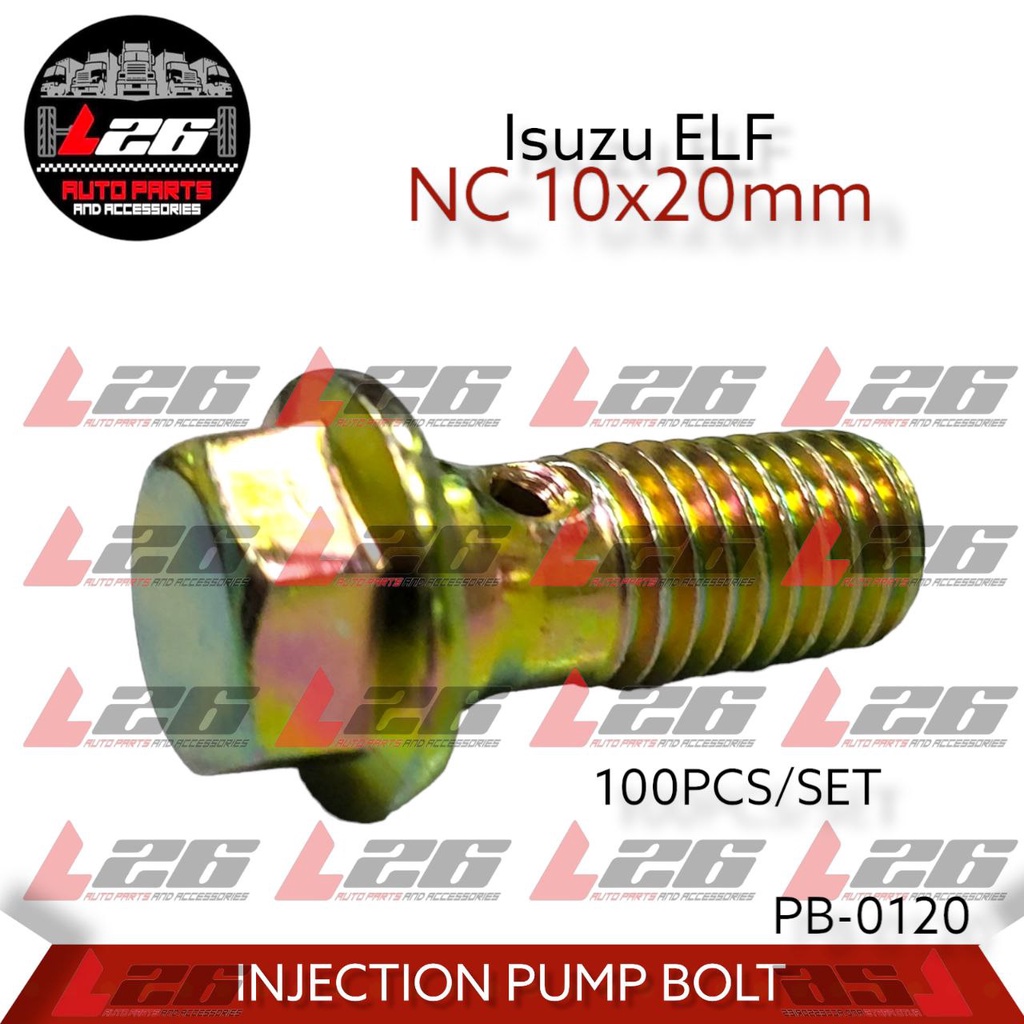 Isuzu Elf INJECTION PUMP BOLT NC 10x20mm PB-0120 | Shopee Philippines