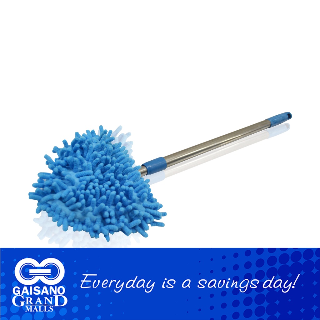 Multi-functional Triangular Microfiber Mop with Extendable Long Handle ...
