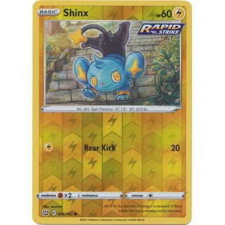 Shinx - 046/163 - Reverse Holo | POKEMON TCG: Battle Styles | Shopee ...