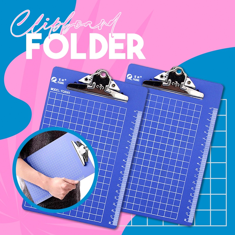 A4 Writing Plastic Board Folder with Ruler Guide A4 | Shopee Philippines