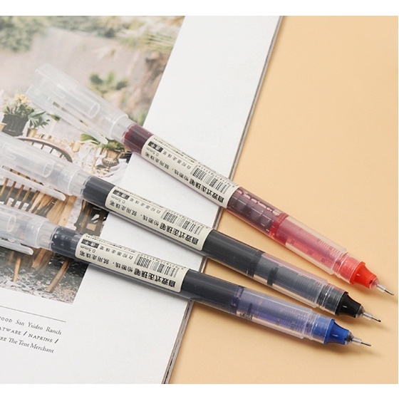 YUTU Straight Liquid Rollerball Gel Gel Pen 0.5 Tube Quick Dry ...