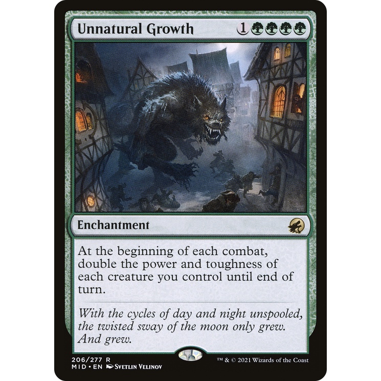 Unnatural Growth | [SINGLE] - Magic: the Gathering | Shopee Philippines