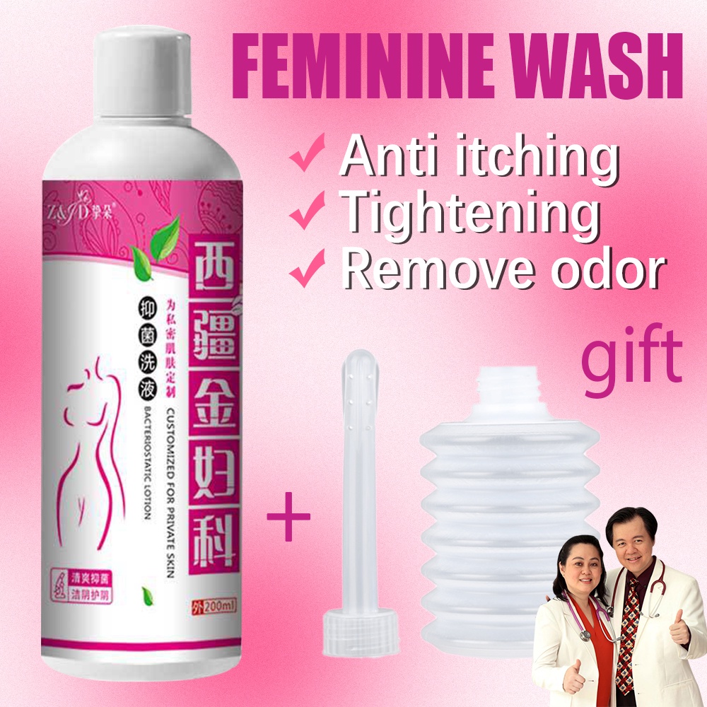 200ML FEMININE WASH Private parts wash vaginal itching deodorant ...