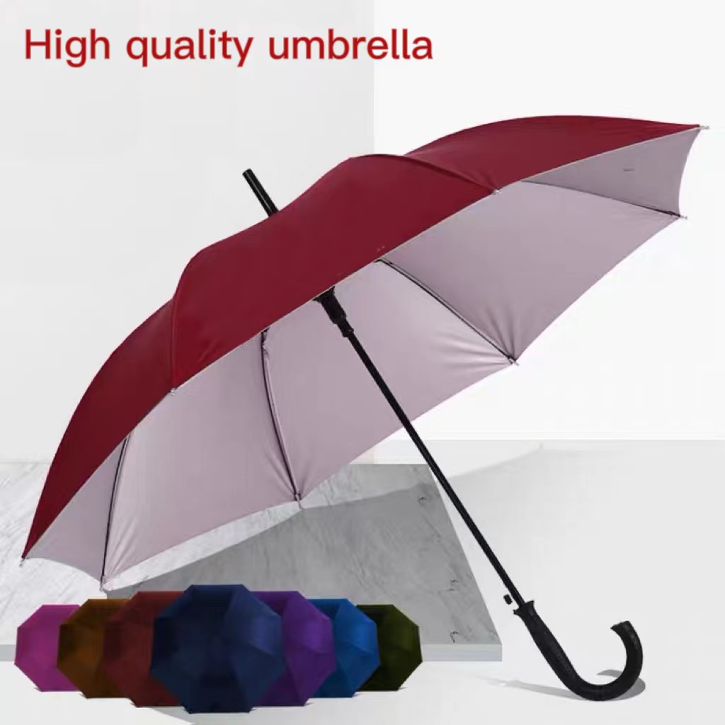 High-quality adult umbrella Silver backing waterproof windproof UV ...